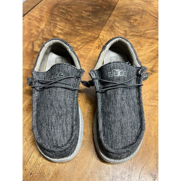 Hey Dude | Shoes | Hey Dude Shoes Mens Wally Woven Carbone Loafer Gray ...